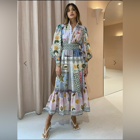 Alemais | Dresses | Fab 0 Authentic Alemais X Emma Gale Shirtdress Size ...